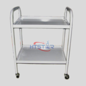 Laboratory Instrument Cart with Four Wheels HTSTAR Science Lab Teaching ...