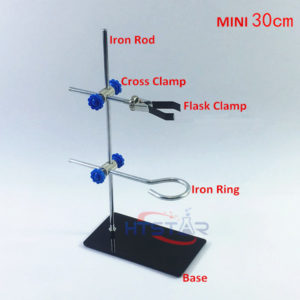 MINI Laboratory Retort Stand Full Set With Clamp Iron Support HTSTAR ...