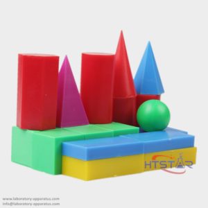 Geometric Models Set Big Size 20 Pieces Students Math Learning ...