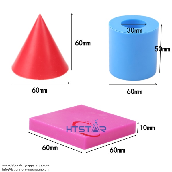 Geometrical Models Set Big Size 9 Pieces Students Math Learning ...