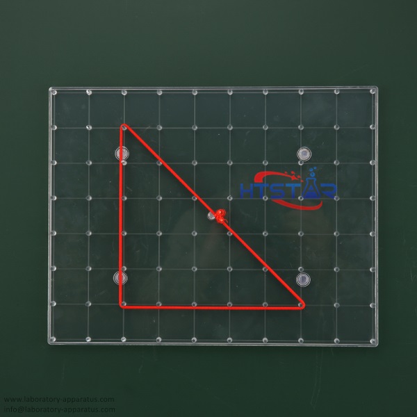 Quality Transparent Geoboard Students DIY Geometry Demonstration Tools ...