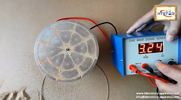 Vibration Generator and Sine Wave Signal Generator Full Set Chladni ...
