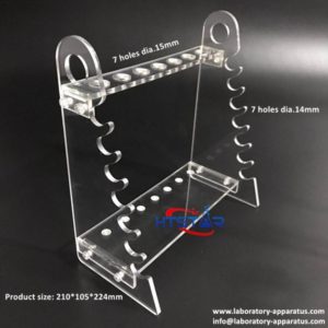 Acrylic Pipette Stand Multi Function Trapezoid Pipe Rack Circular ...