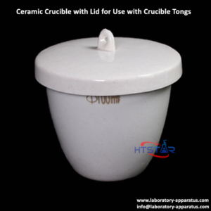 Ceramic Crucible With Lid Porcelain Crucible Volatile Crucible ...