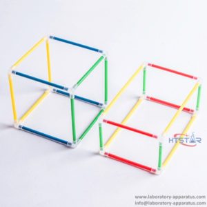 Geometric Frame Model Set Two Primary Students DIY Colourful Math Tools ...