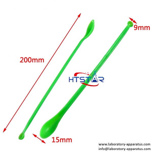Laboratory Plastic Spatulas Dual Ends 20cm Lab Consumables Plasticwares ...