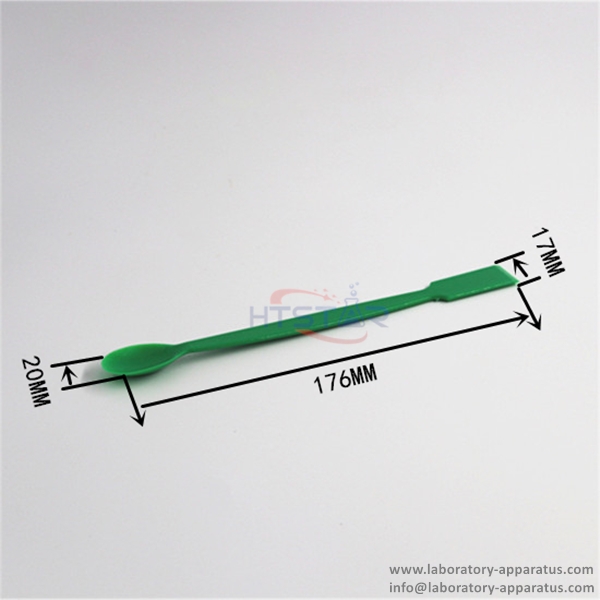 Laboratory Plastic Spatulas Spoon Colors Dual Ends 20cm Lab Consumables ...