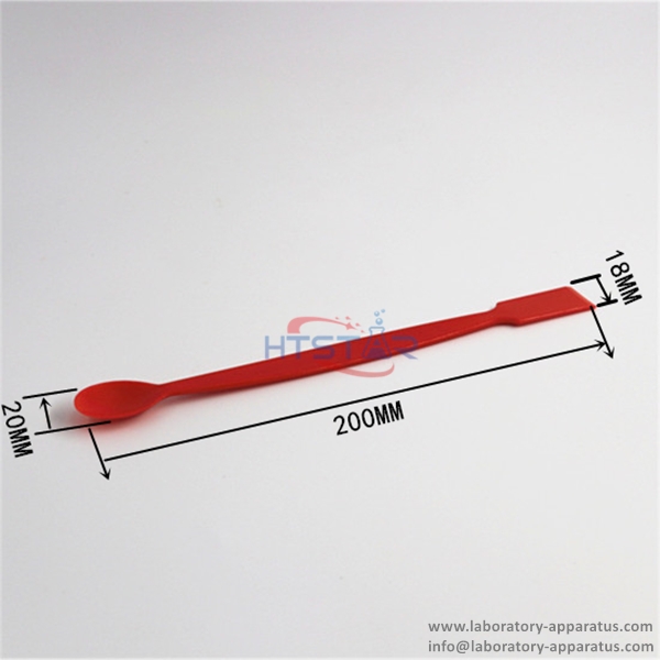 Laboratory Plastic Spatulas Spoon Colors Dual Ends 20cm Lab Consumables ...